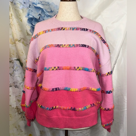 Fantastic Fawn | Sweaters | Colorful Super Soft Thick Pink Womens Knit ...